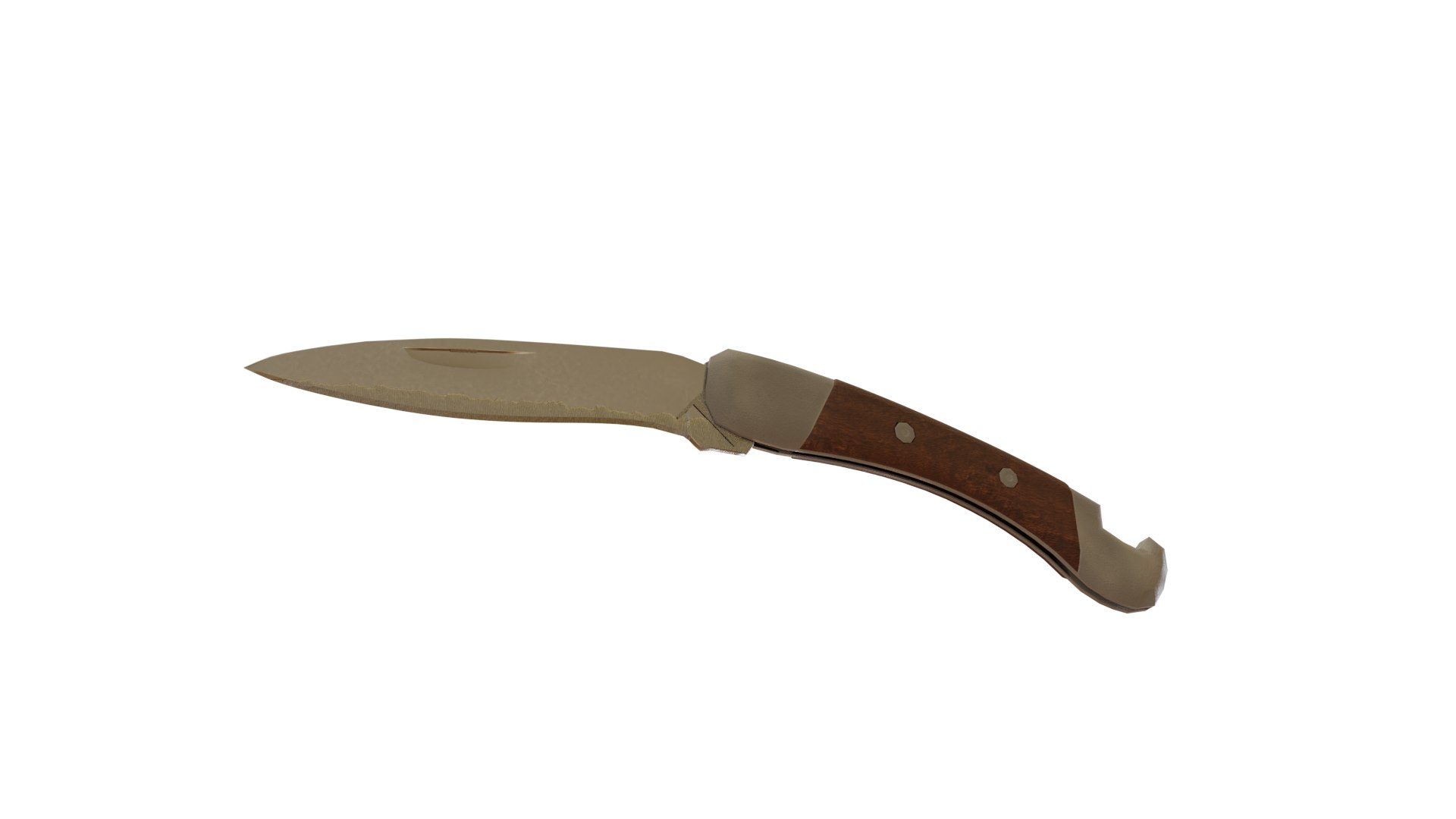 3D Pocket Knife Model - TurboSquid 1939467