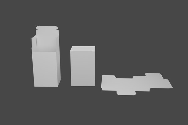 Paper box model - TurboSquid 1775810