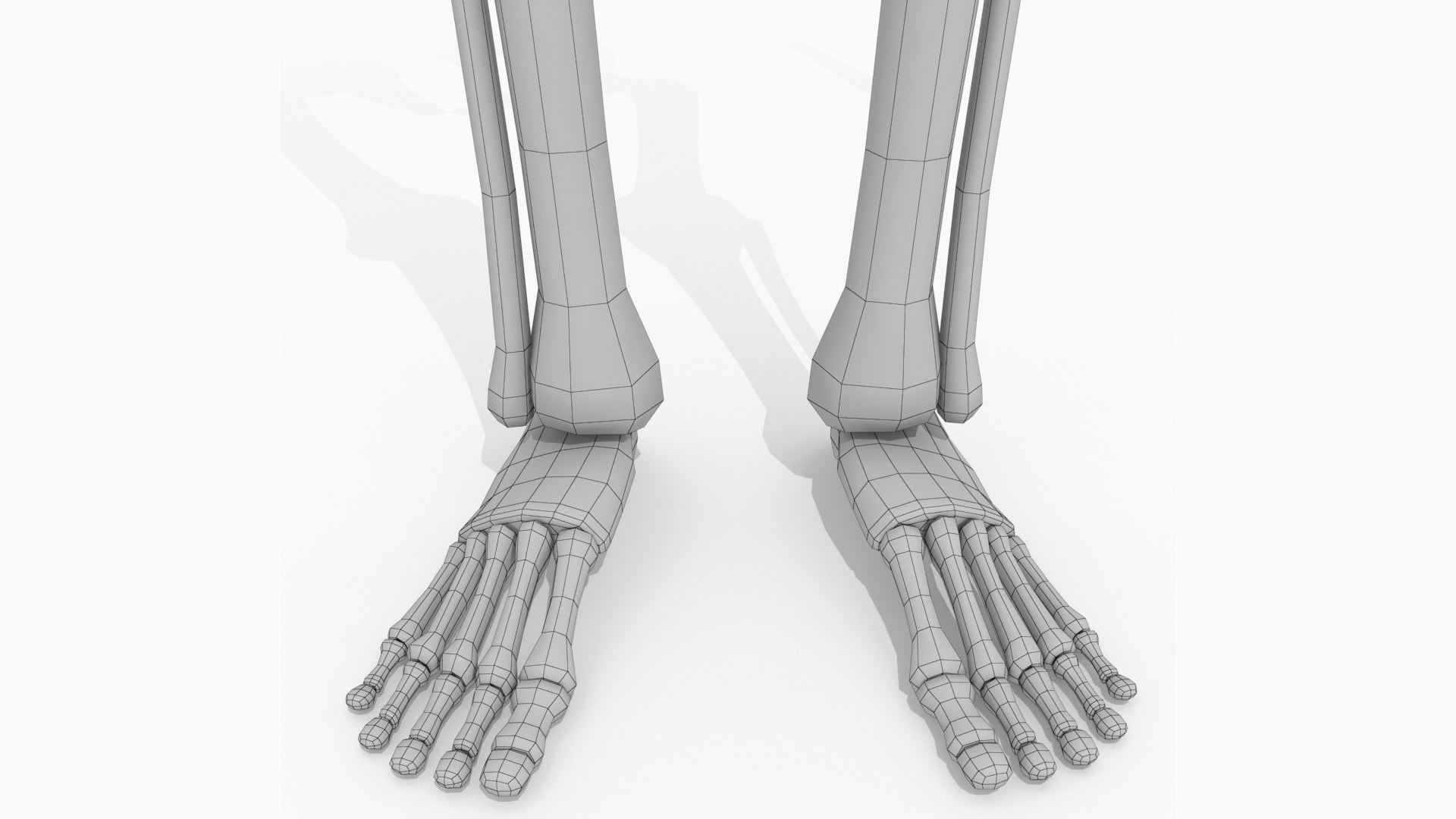 3D Cartoon Skeleton Model - TurboSquid 1862746