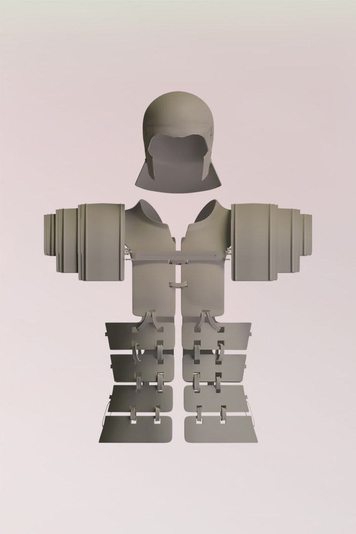 Roman Armor 3D Model - TurboSquid 2223505