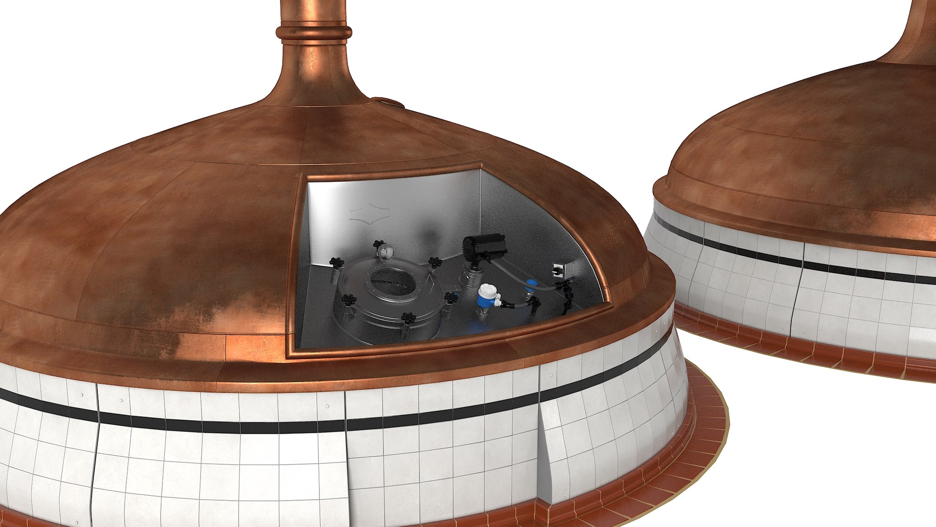 Beer Manufacture Tanks 3D - TurboSquid 1593098