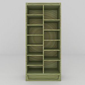 Free Blender Bookshelf Models | TurboSquid