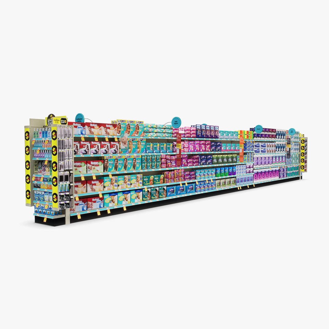 Aisle 13 - Model - TurboSquid 1293087