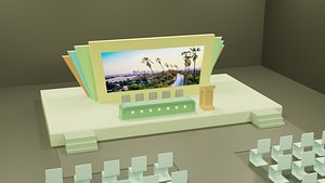 Blender Stage Models | TurboSquid