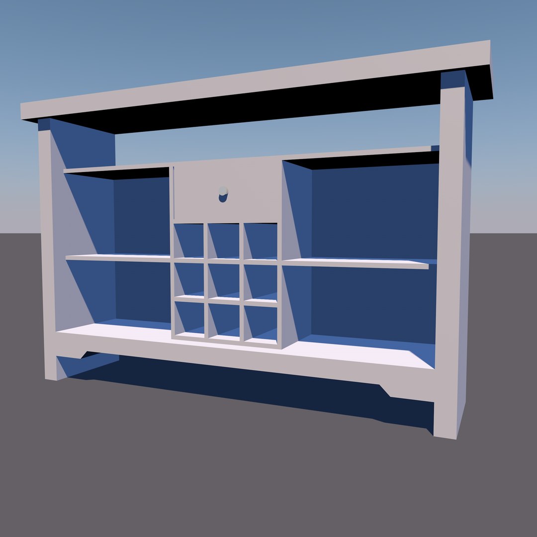 Drawers 3D Model - TurboSquid 2234333