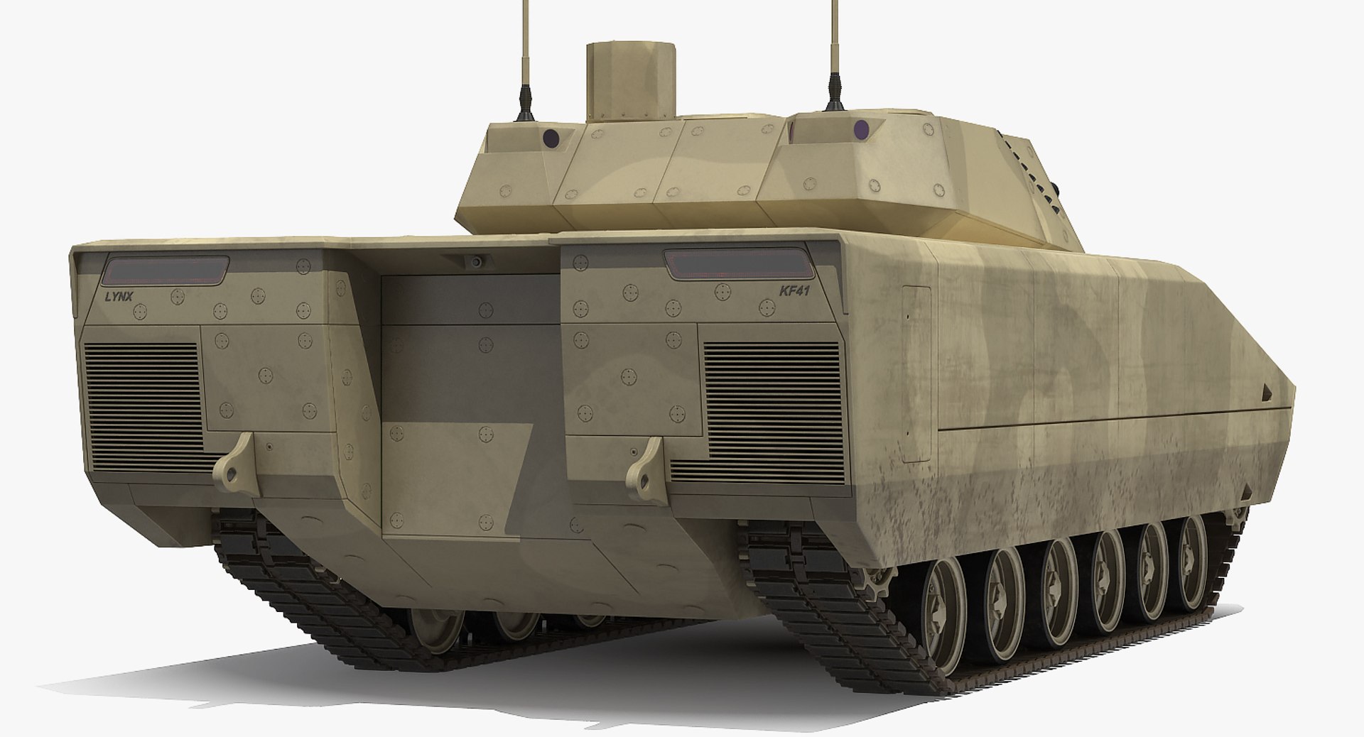 3D Ifv Lynx Kf41 Desert Model - TurboSquid 1369364