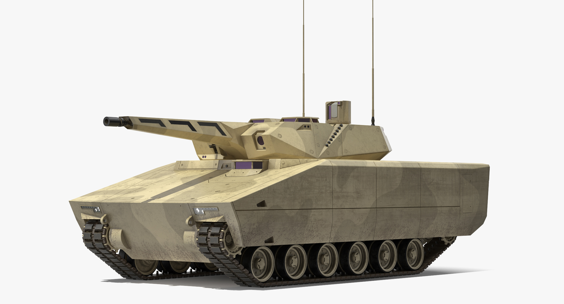 3D Ifv Lynx Kf41 Desert Model - TurboSquid 1369364