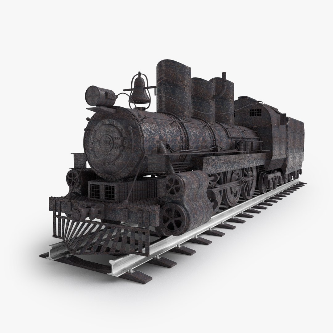 Train 3D model - TurboSquid 1176393