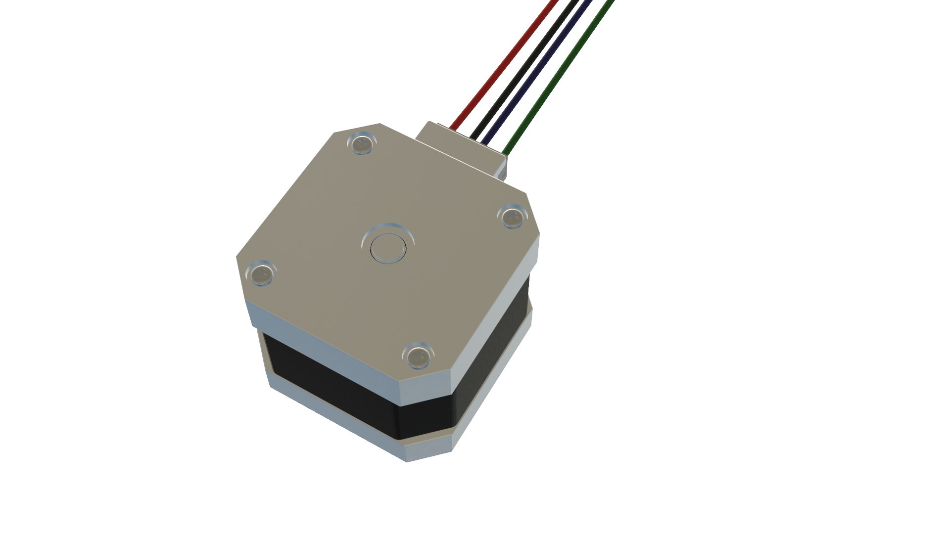Brushless Electric Motor Stepper 3D Model - TurboSquid 1893381