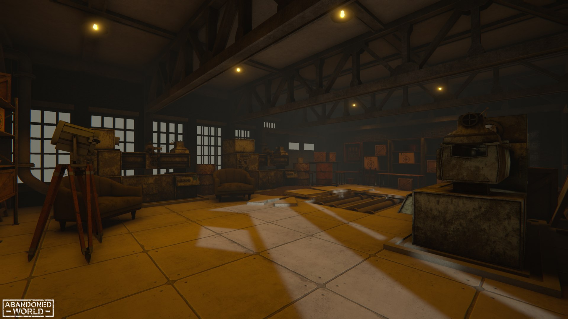 3D Modular Industrial Building For Unity - TurboSquid 1862543