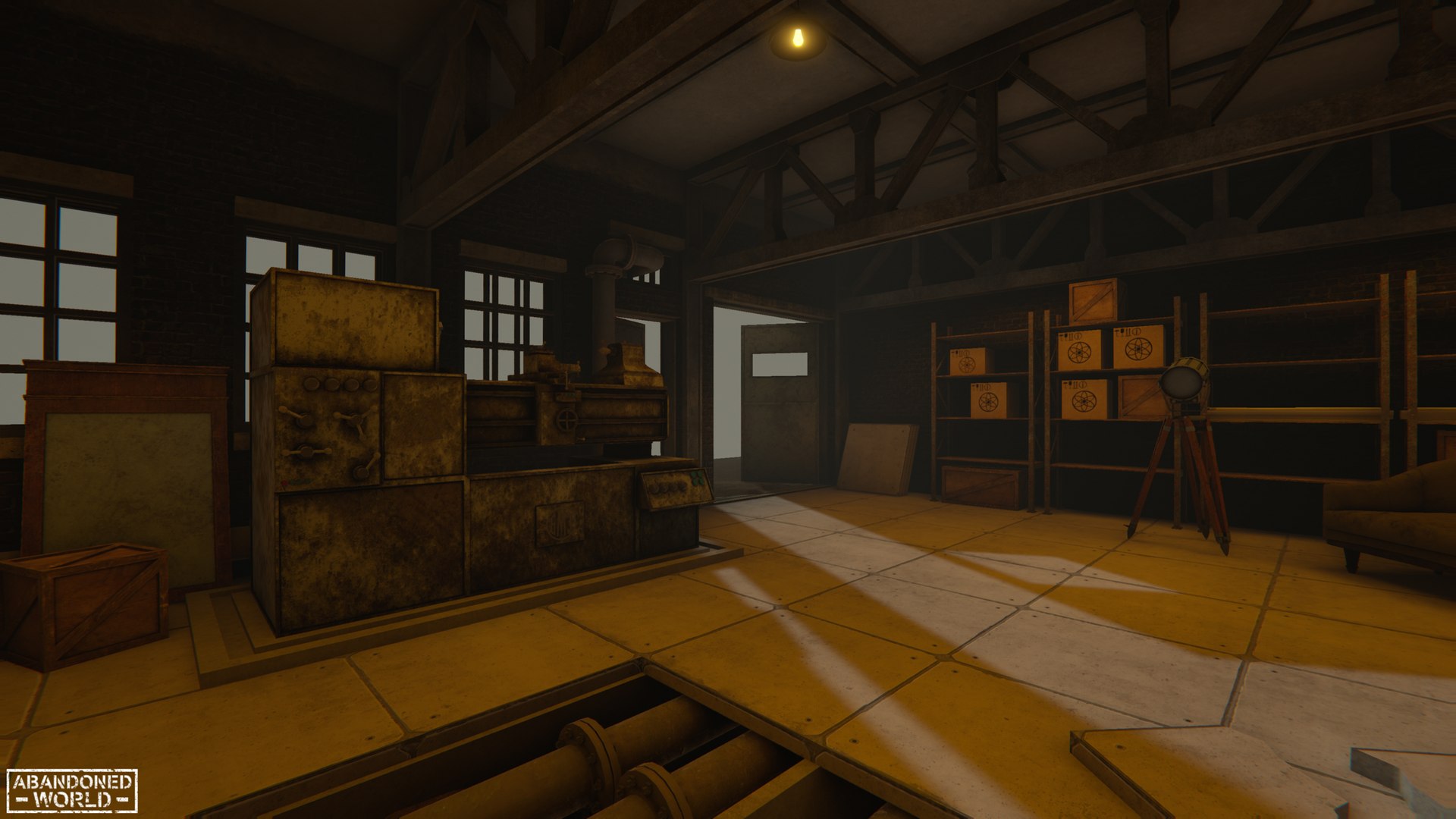 3D Modular Industrial Building For Unity - TurboSquid 1862543