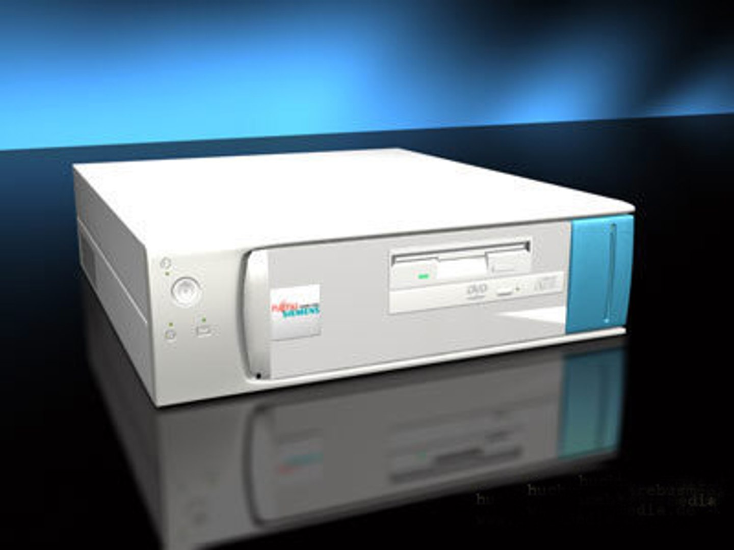 3d desktop computer model