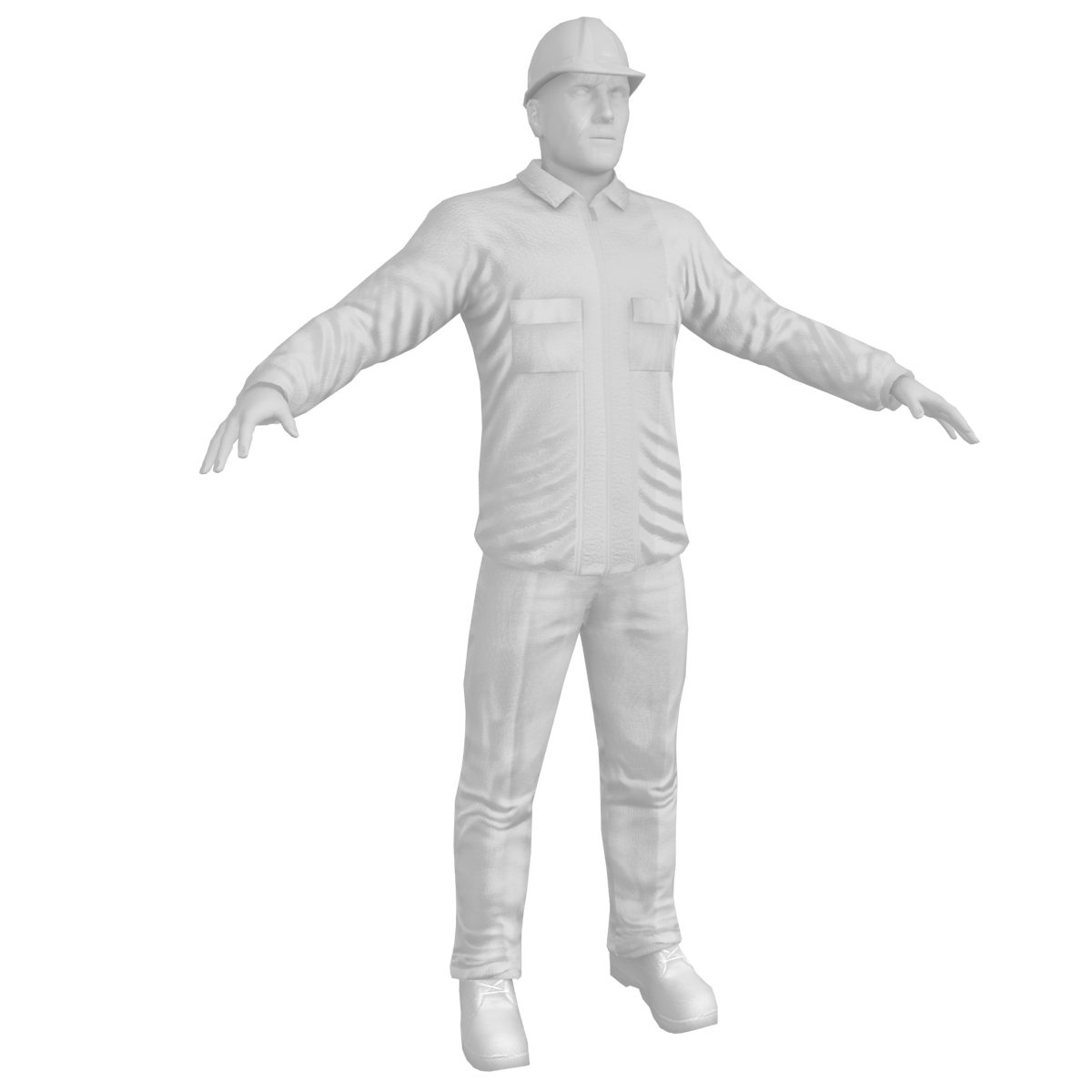 Character worker person 3D model - TurboSquid 1275570