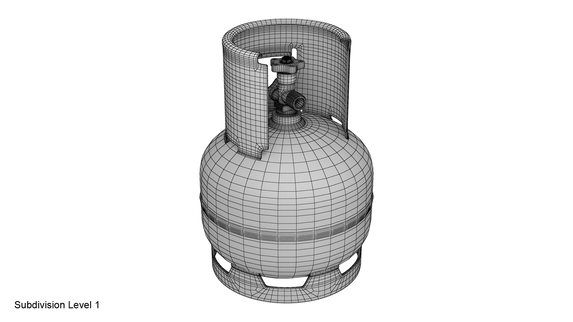 3D Model Gas Cylinder - TurboSquid 1697169