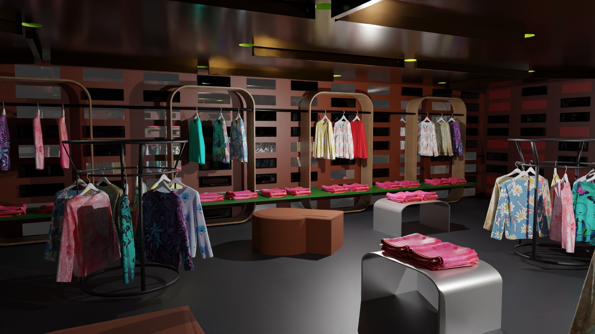Clothing Store interior 3D model - TurboSquid 2157369