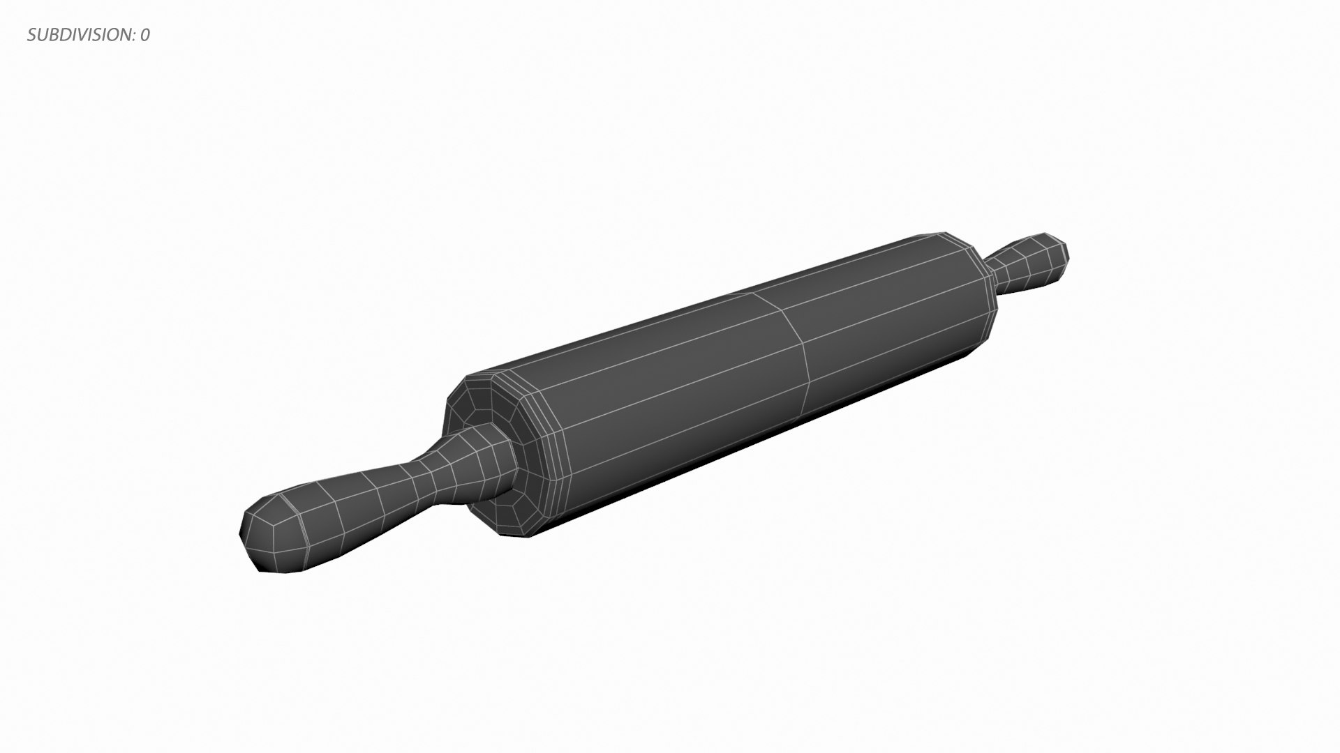 3D Rolling Pin - TurboSquid 1924594