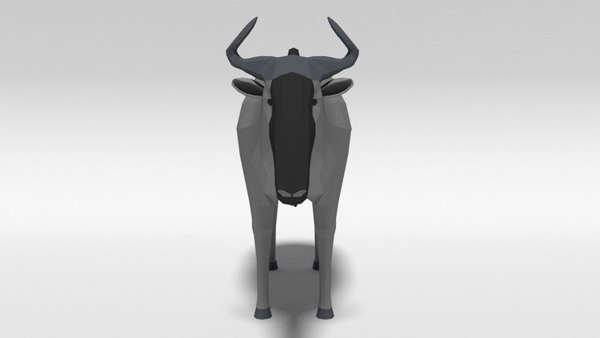 3D model gnu wildebeest - TurboSquid 1515873