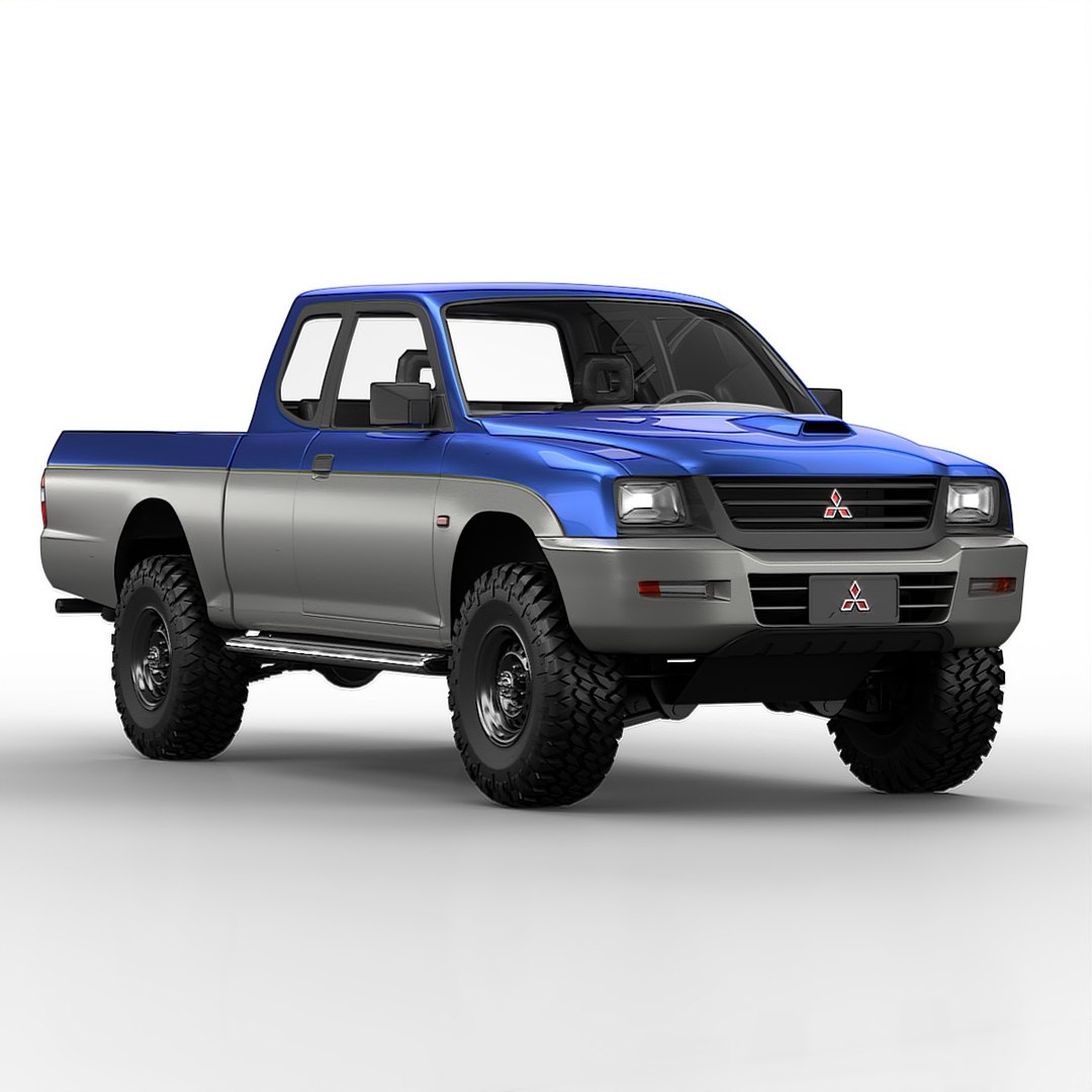 modèle 3D de 1998 Mitsubishi L200 - TurboSquid 1672455