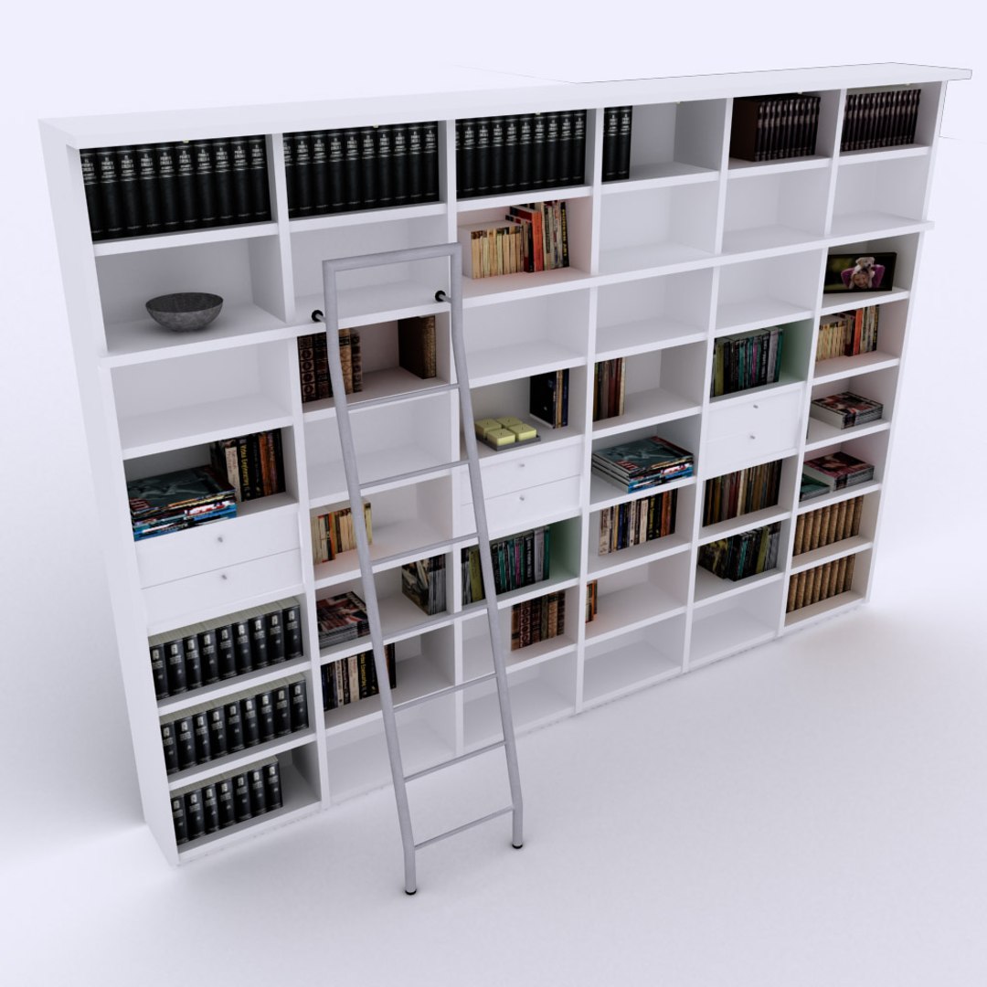 Wardrobes Bookcases 3d Model