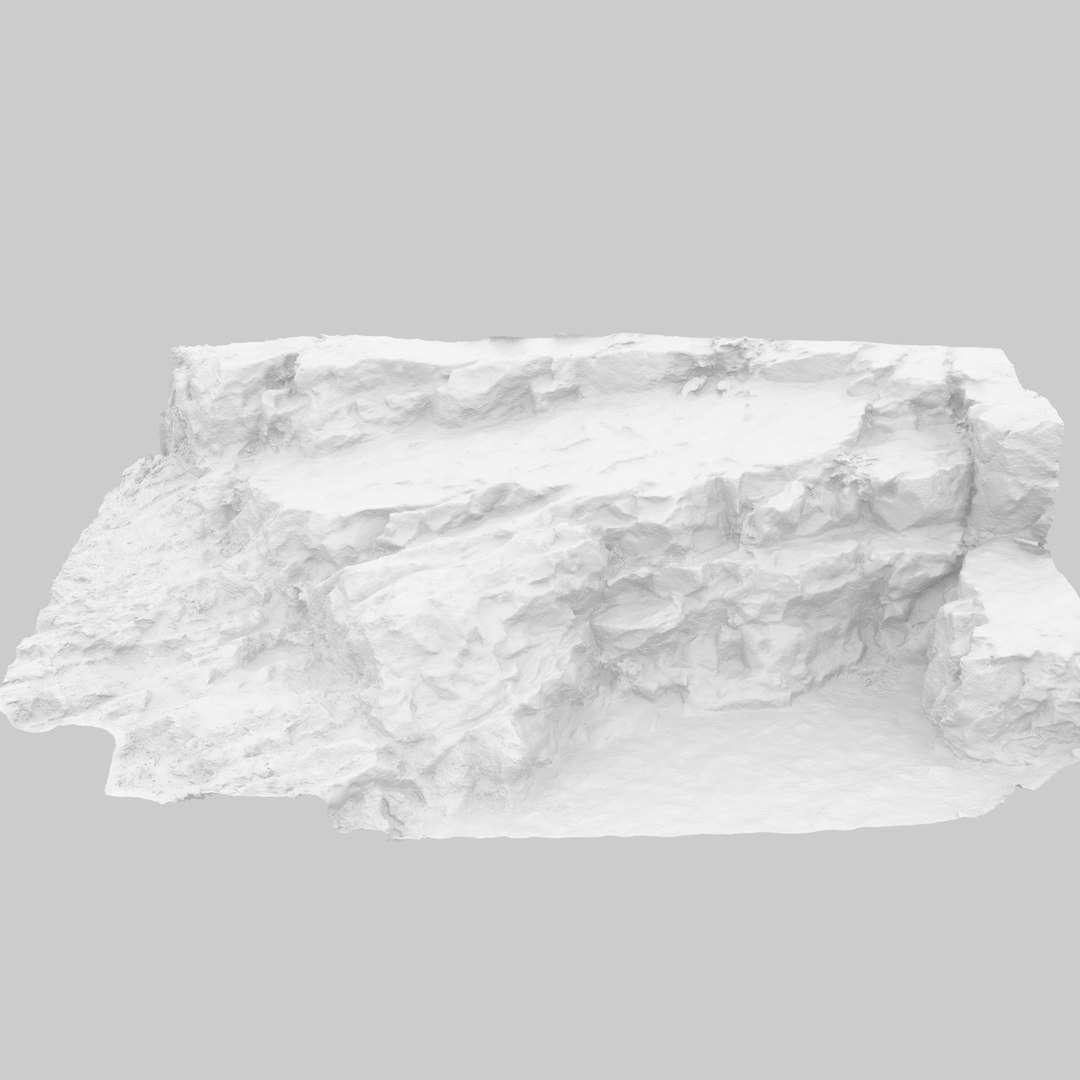 3D Rock Wall Model - TurboSquid 1197710