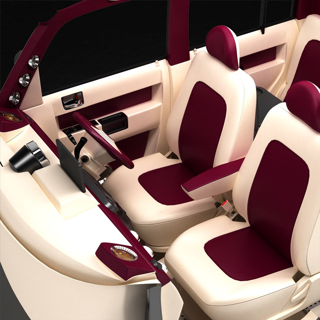 Interior Exclusive Demo Car Model - TurboSquid 1230000