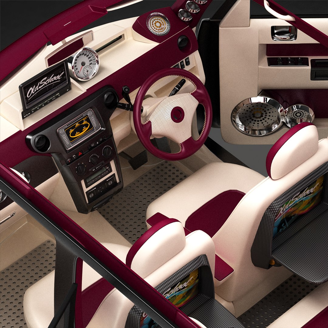 Interior Exclusive Demo Car Model - TurboSquid 1230000