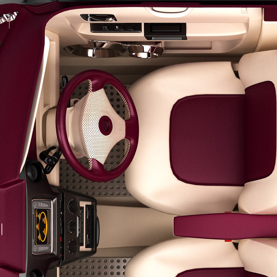 Interior Exclusive Demo Car Model - TurboSquid 1230000