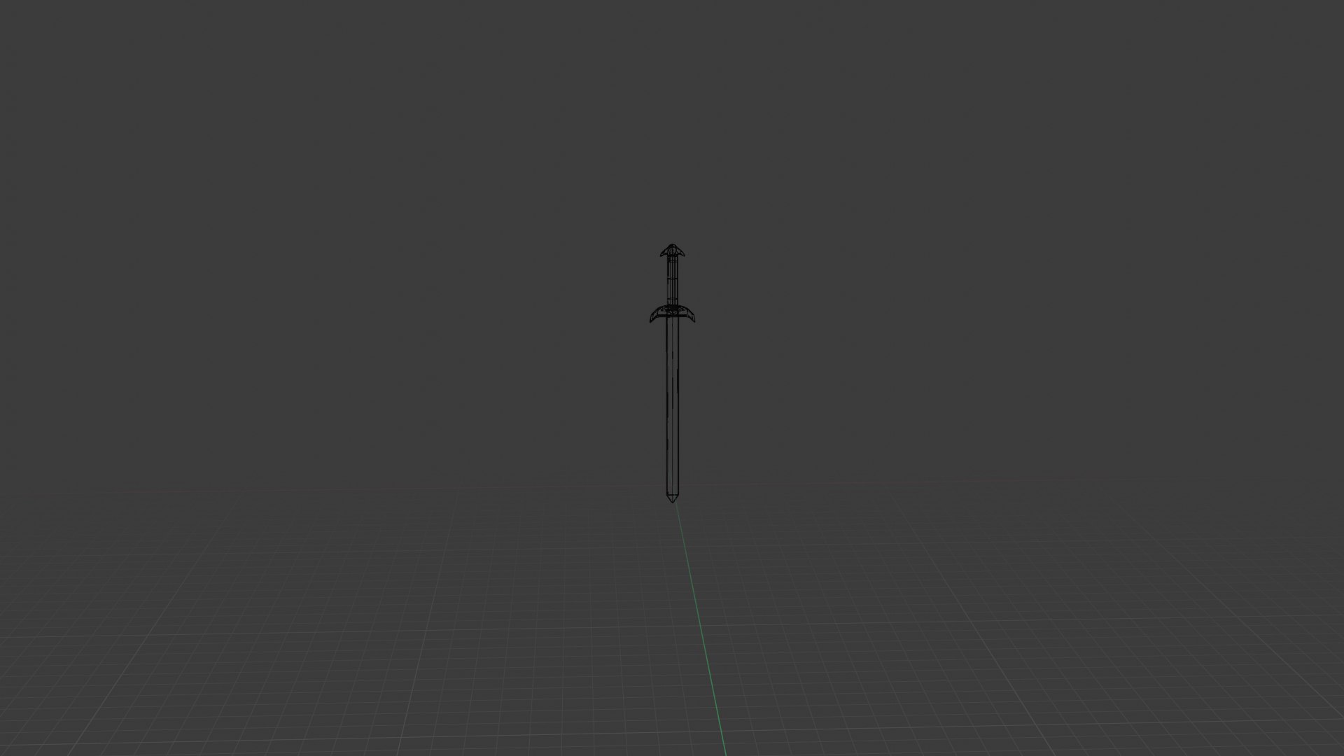 3D Sword Greace Pencil Model - TurboSquid 2195459