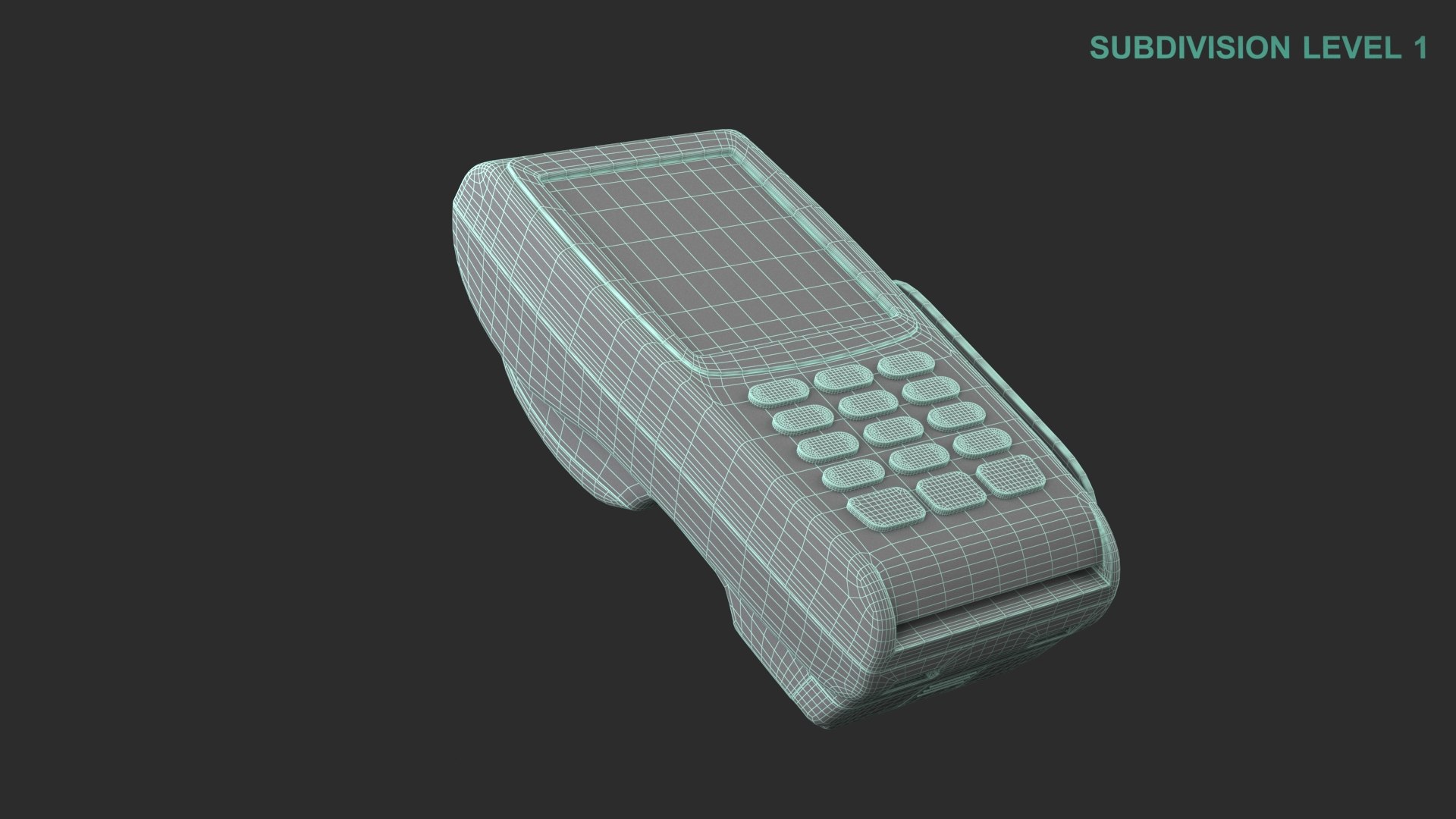 Payment Terminal 3D Model - TurboSquid 1818936