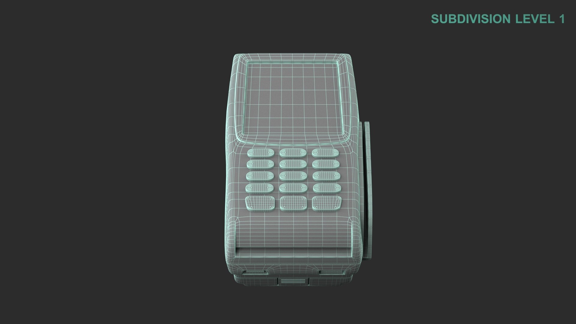 Payment Terminal 3D Model - TurboSquid 1818936