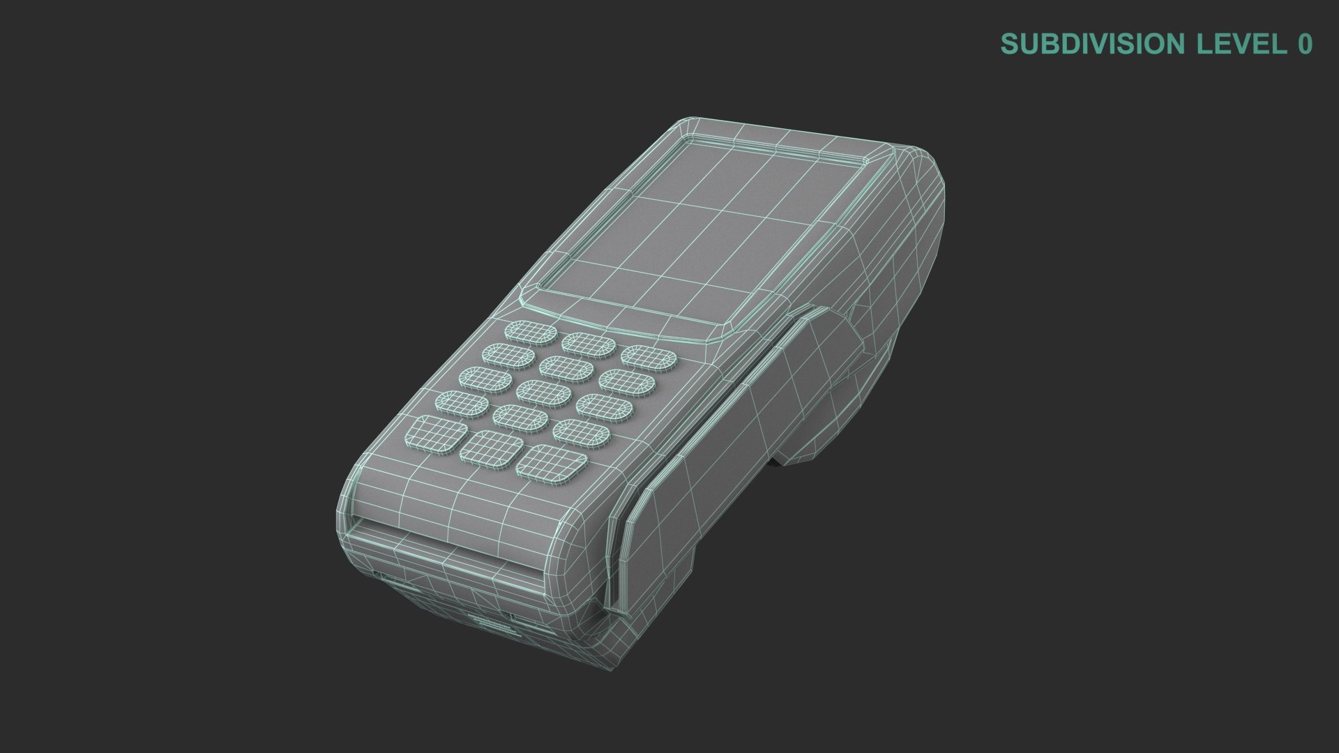 Payment Terminal 3D Model - TurboSquid 1818936