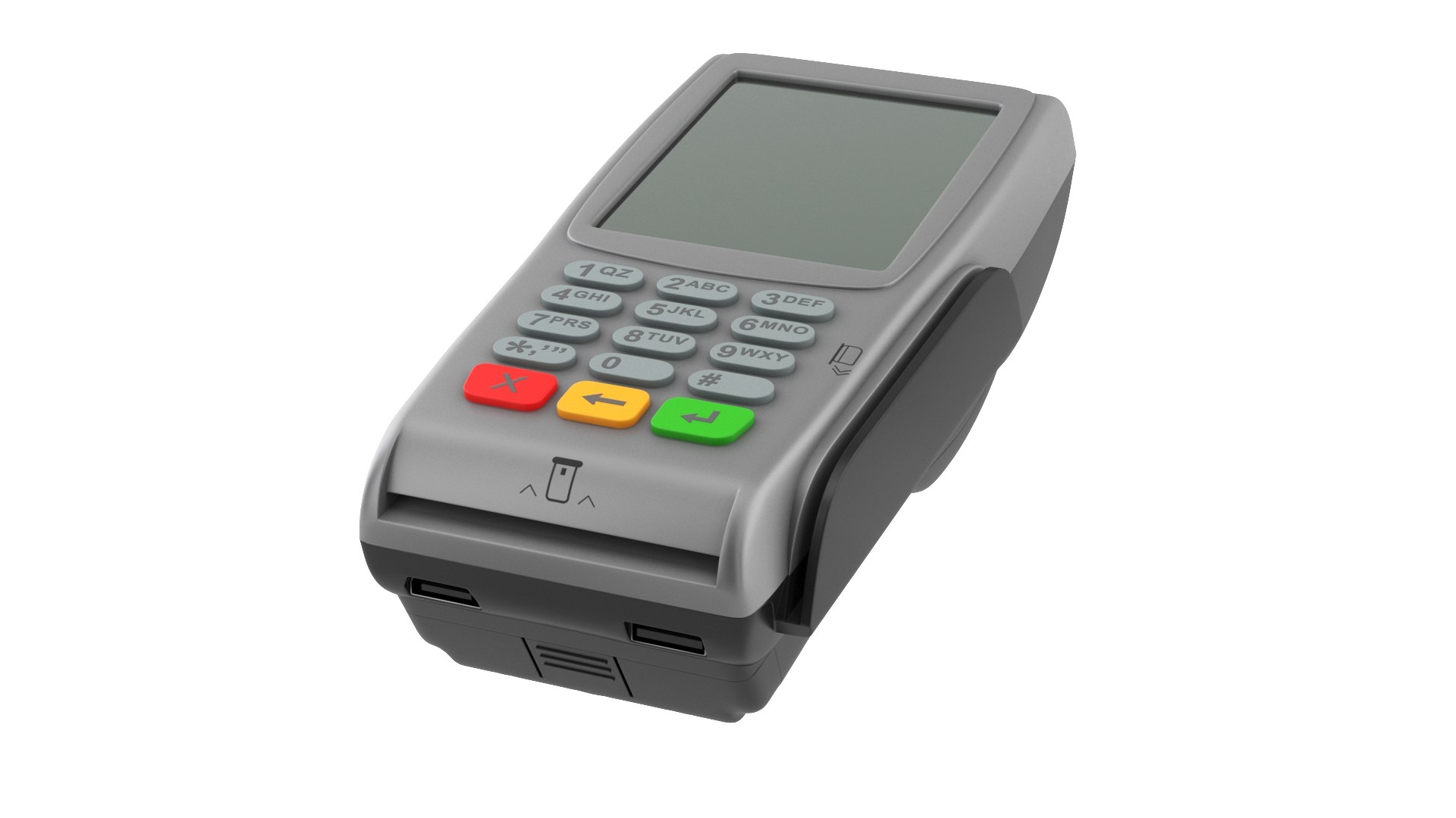 Payment Terminal 3D Model - TurboSquid 1818936