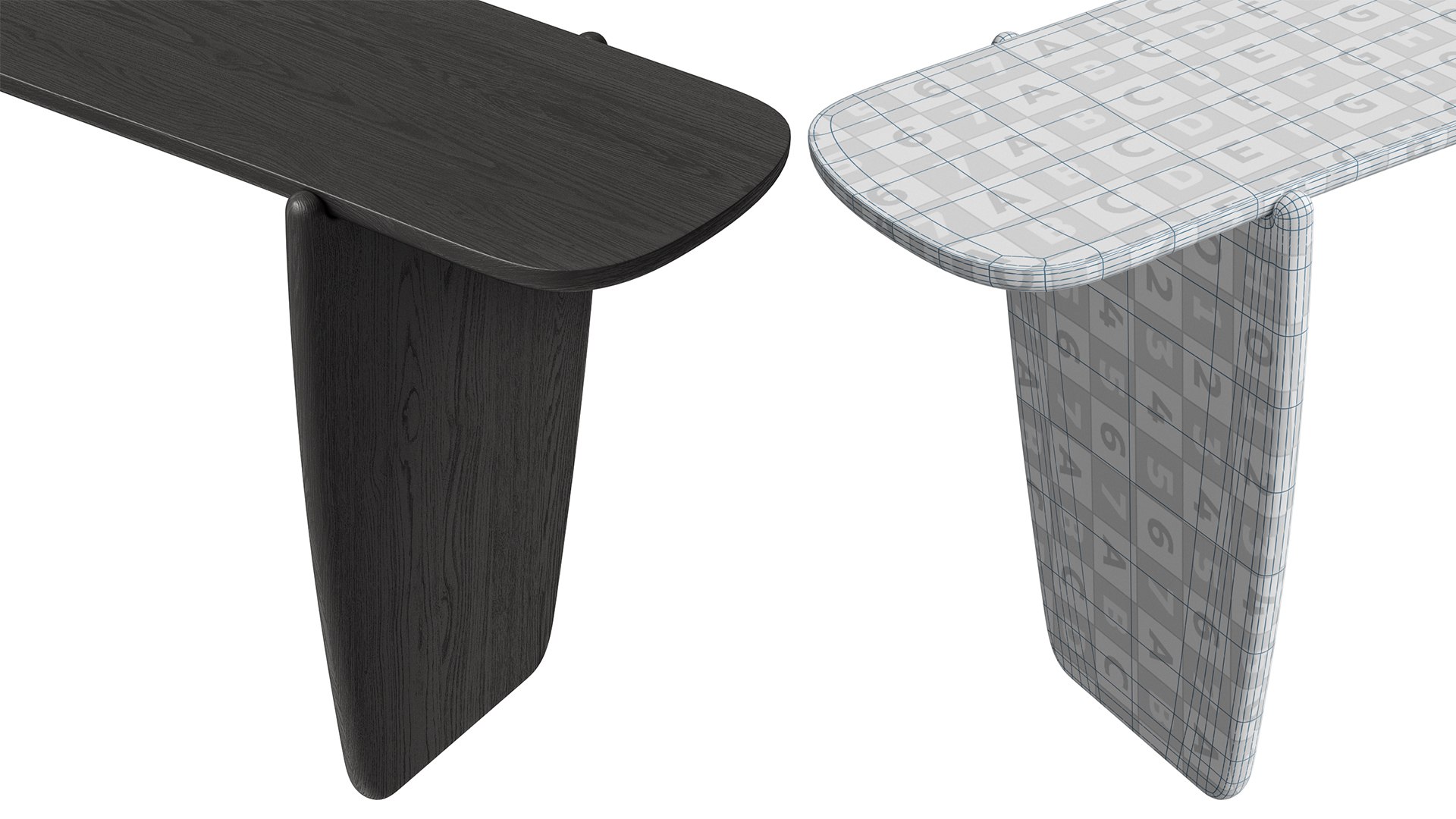 David Shaw Wooden Finch Console 3D Model - TurboSquid 2212302