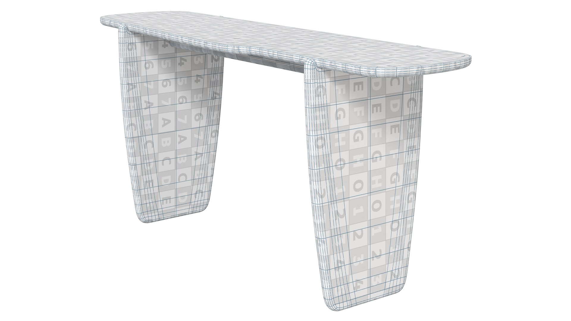 David Shaw Wooden Finch Console 3D Model - TurboSquid 2212302