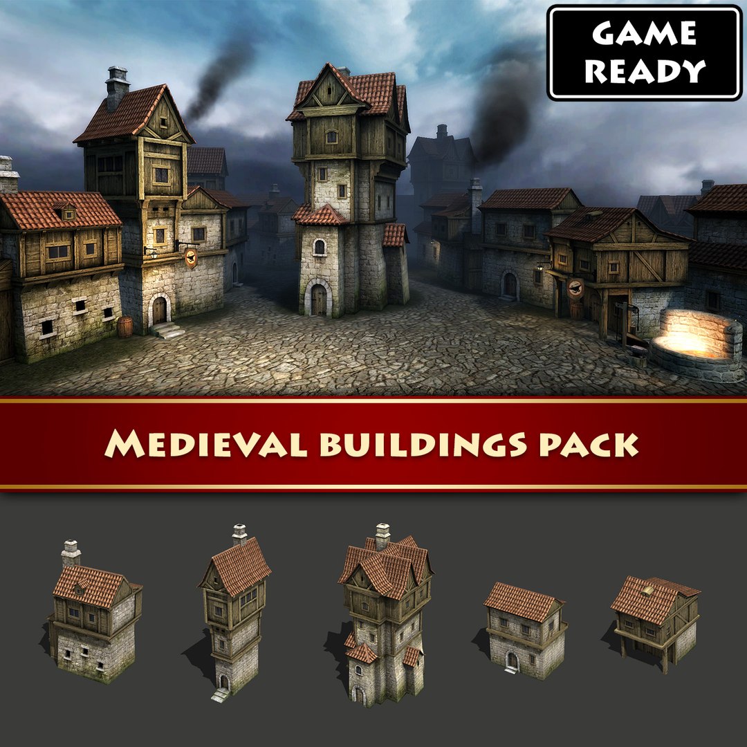 maya medieval buildings