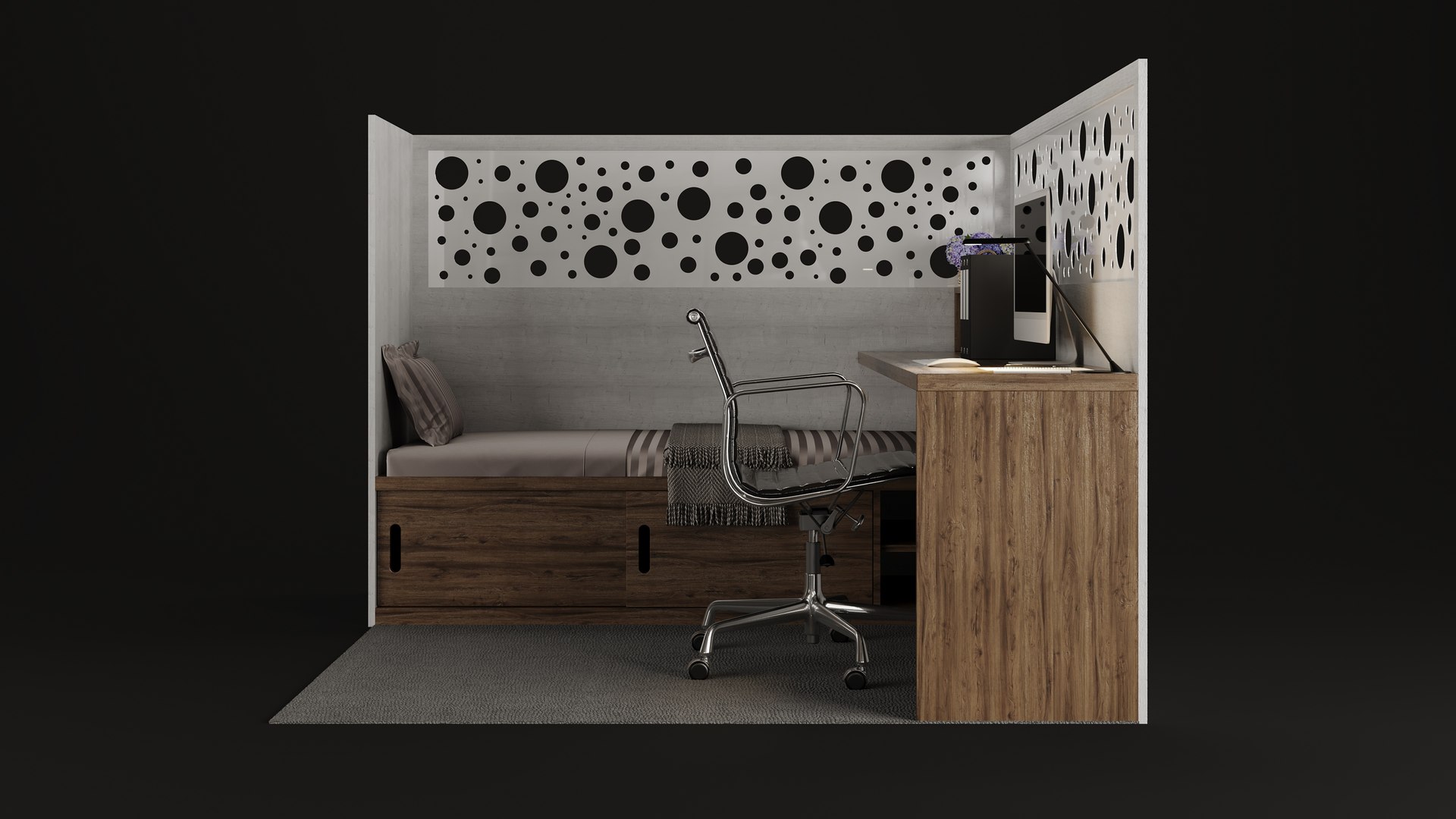 Office Table 3D Model - TurboSquid 1878076