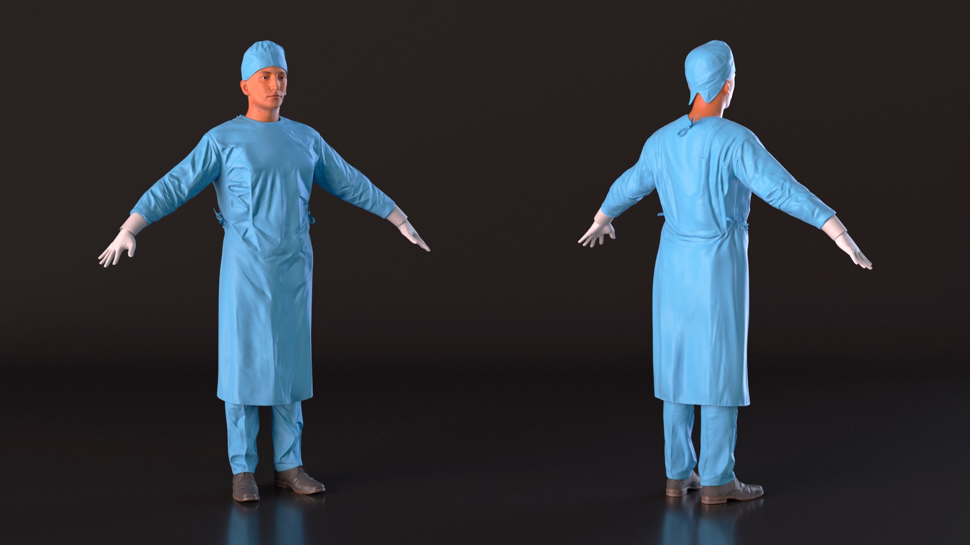 Surgeon Doctor Rigged 3D - TurboSquid 2189336