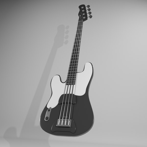 Bass Guitar 3D 모델 - TurboSquid 1907383