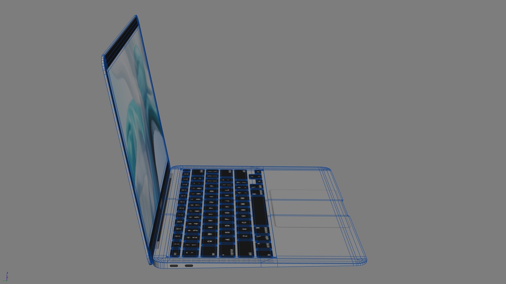 Apple 13-inch MacBook Air 2020 3D Model - TurboSquid 1760346