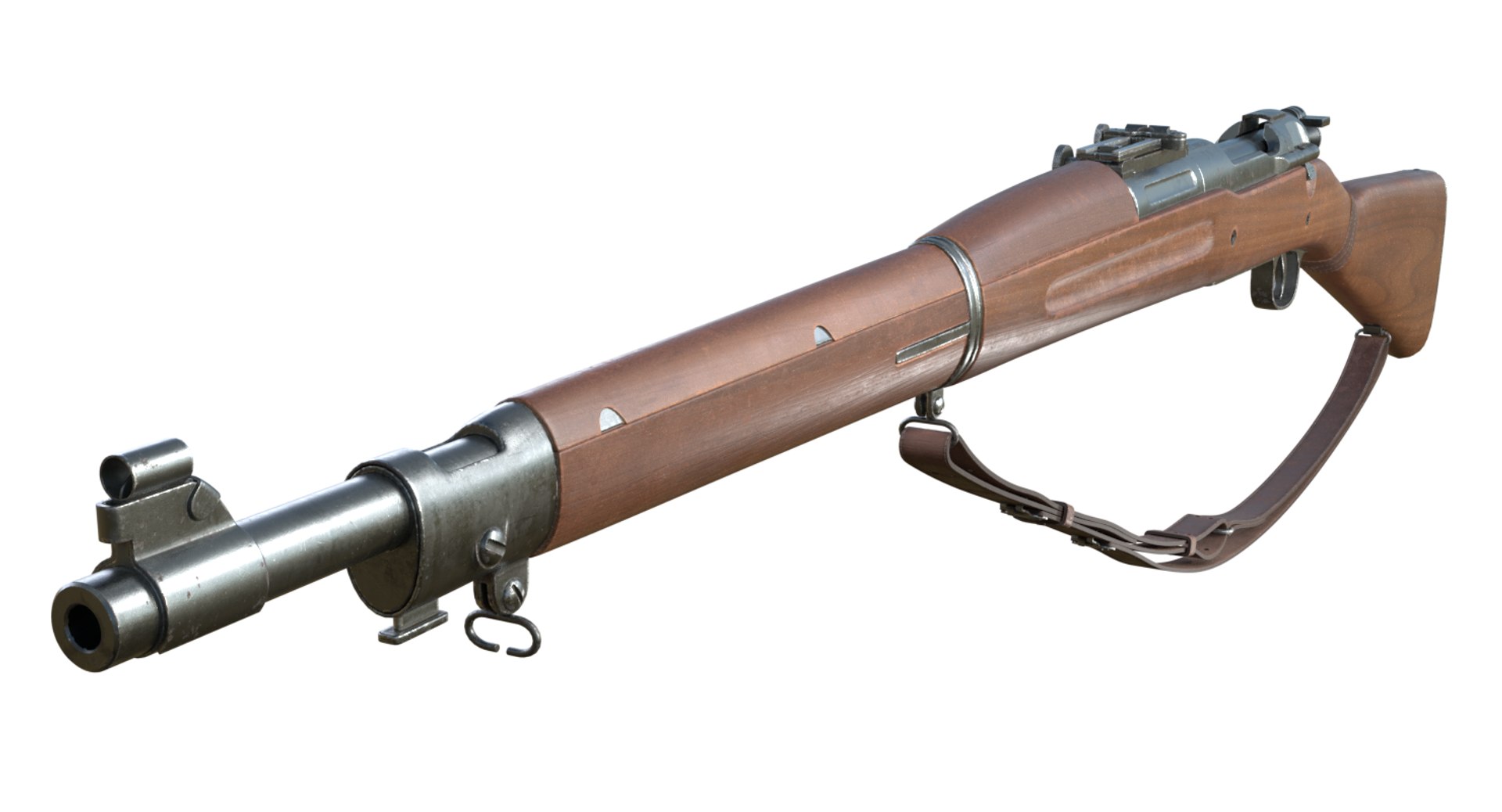 3D M1903 Rifle Model - TurboSquid 1420845