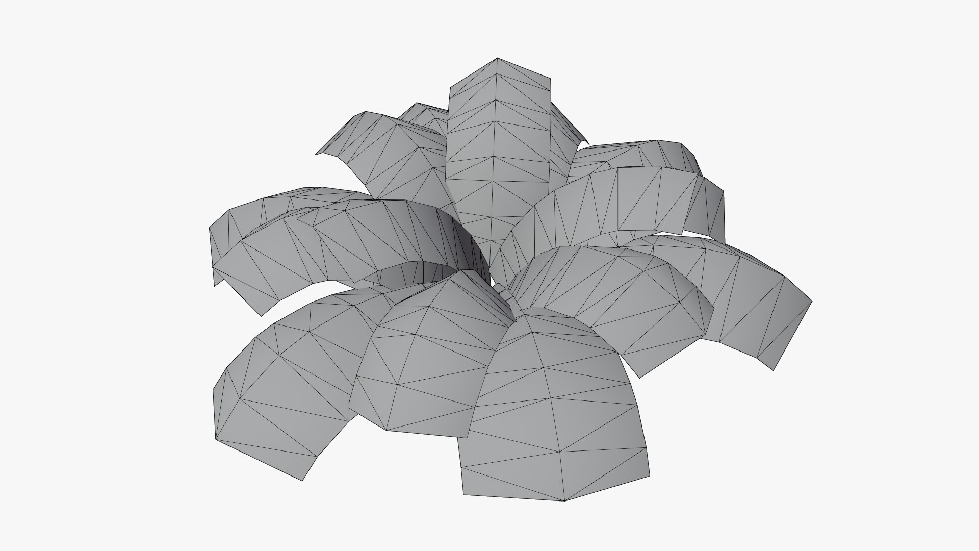 Stylized Cartoon Fern V1 3D - TurboSquid 2091031