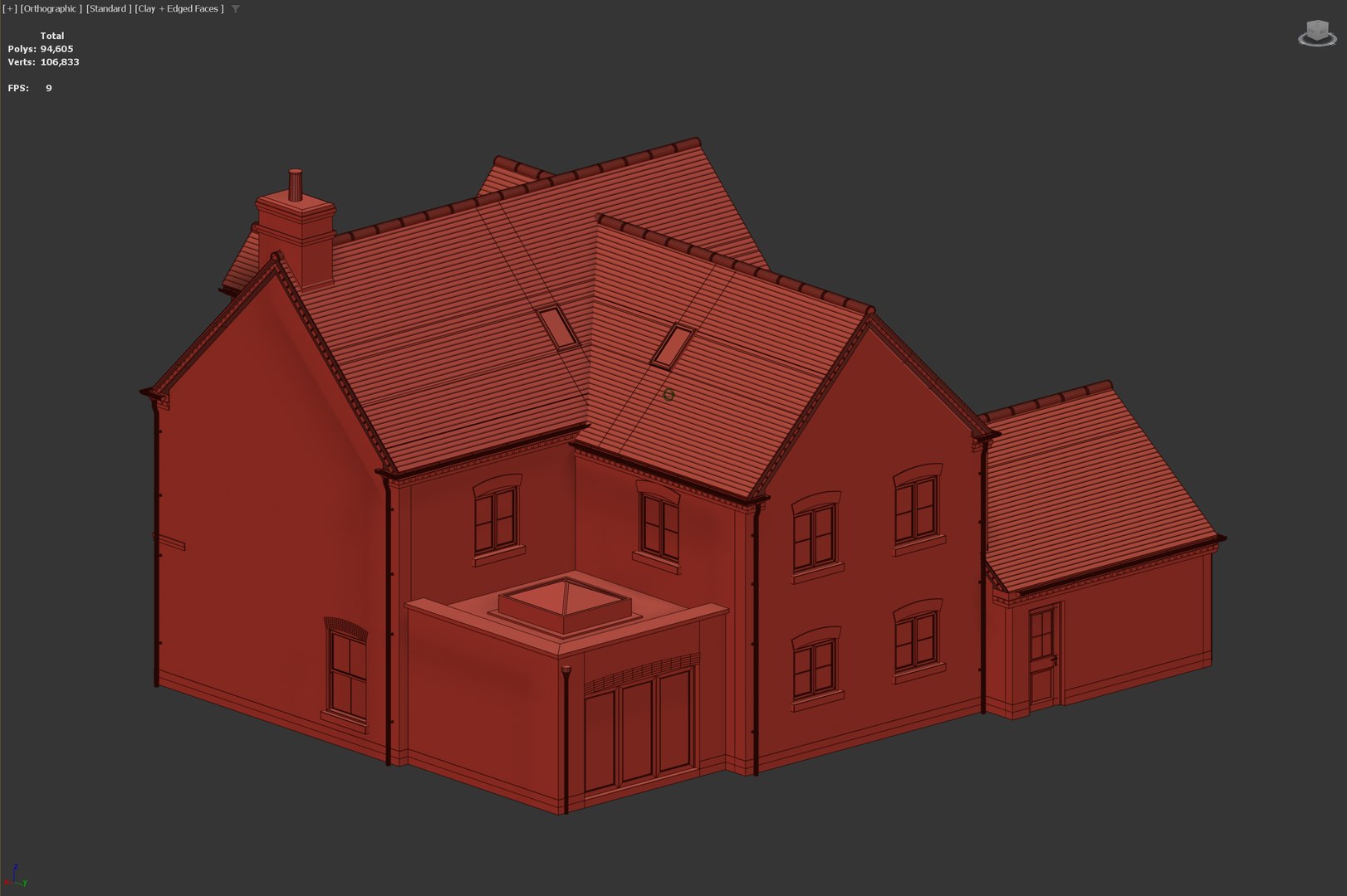 British House Galley Common C 3D - TurboSquid 2119222