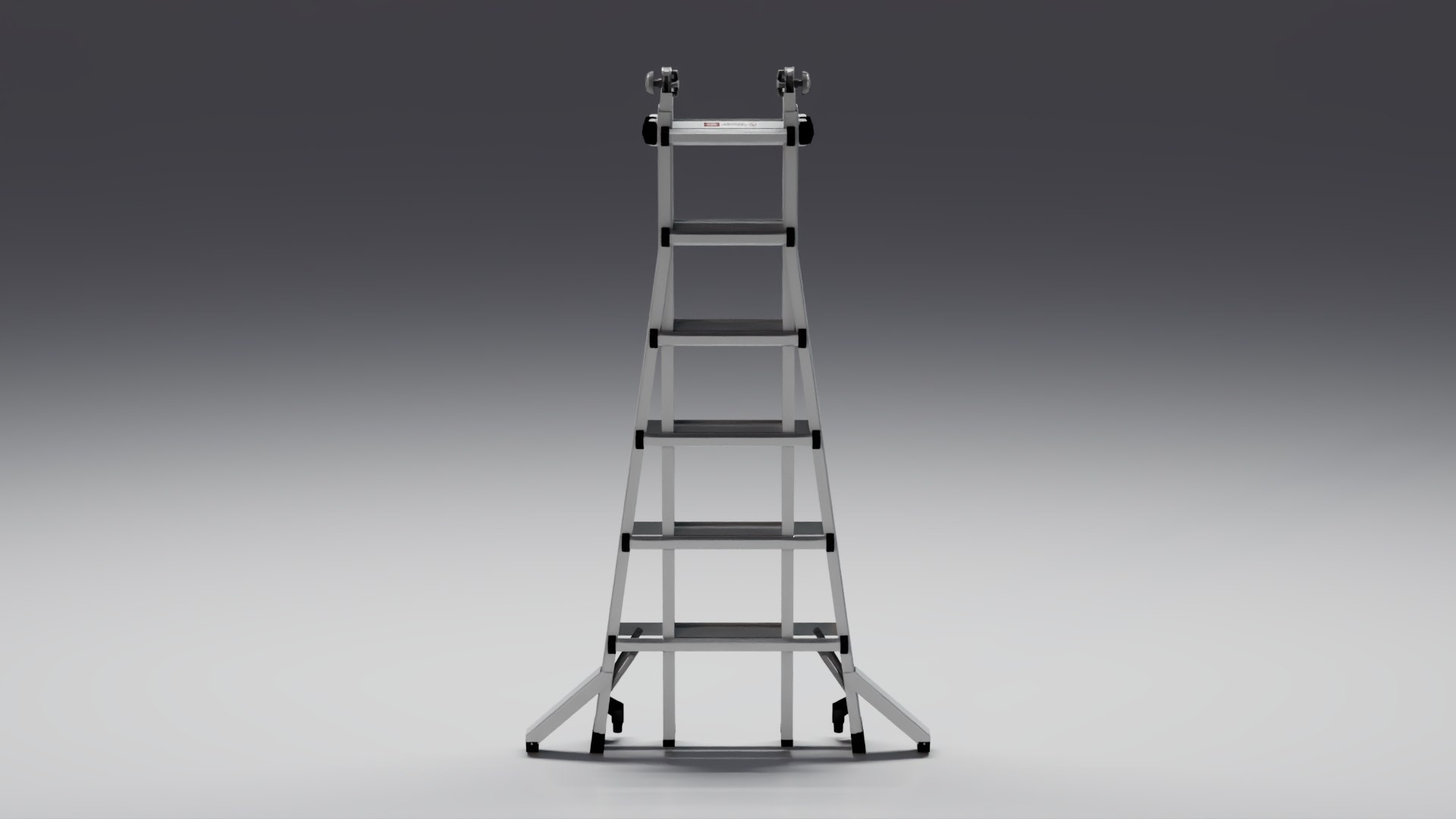 3D Foldable Ladder - TurboSquid 2392085