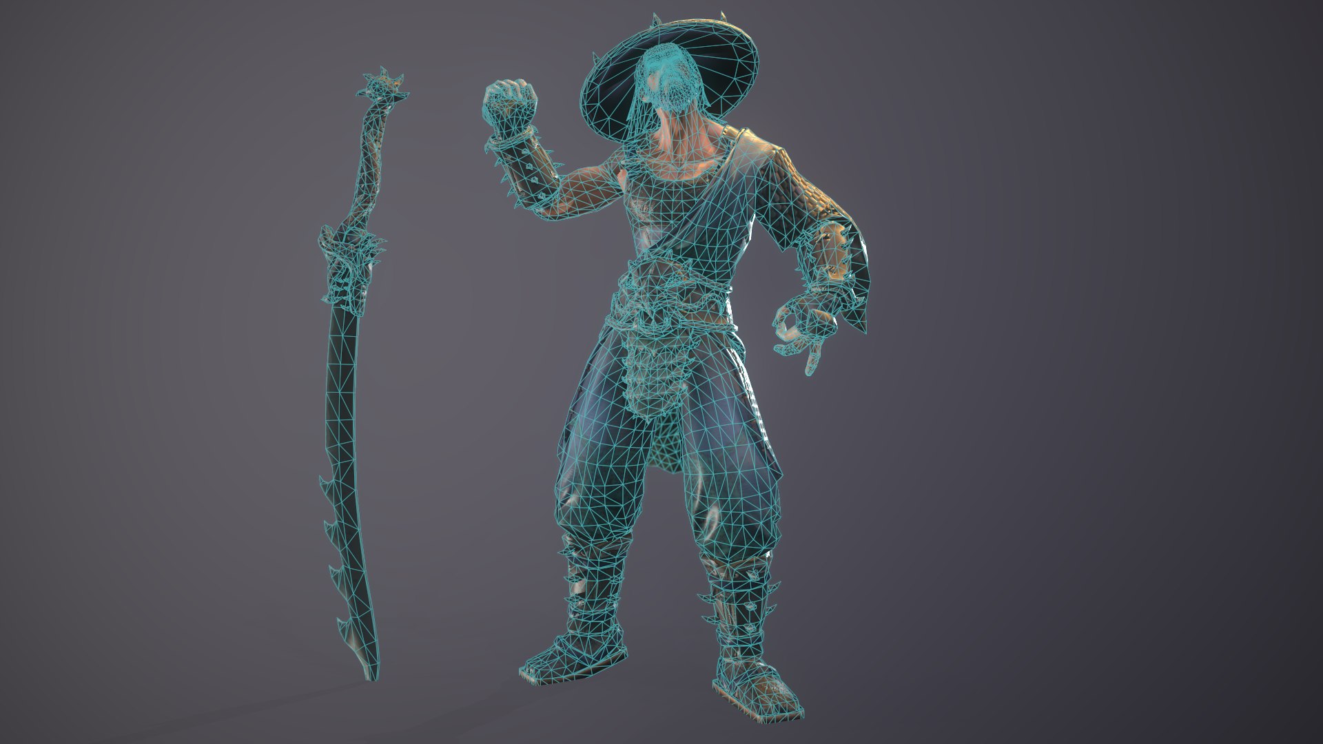 3D Armored Male Ninja Model - TurboSquid 1983251