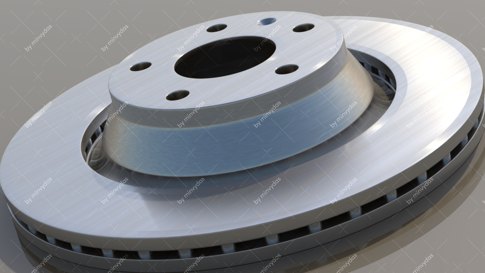3d model brake disk