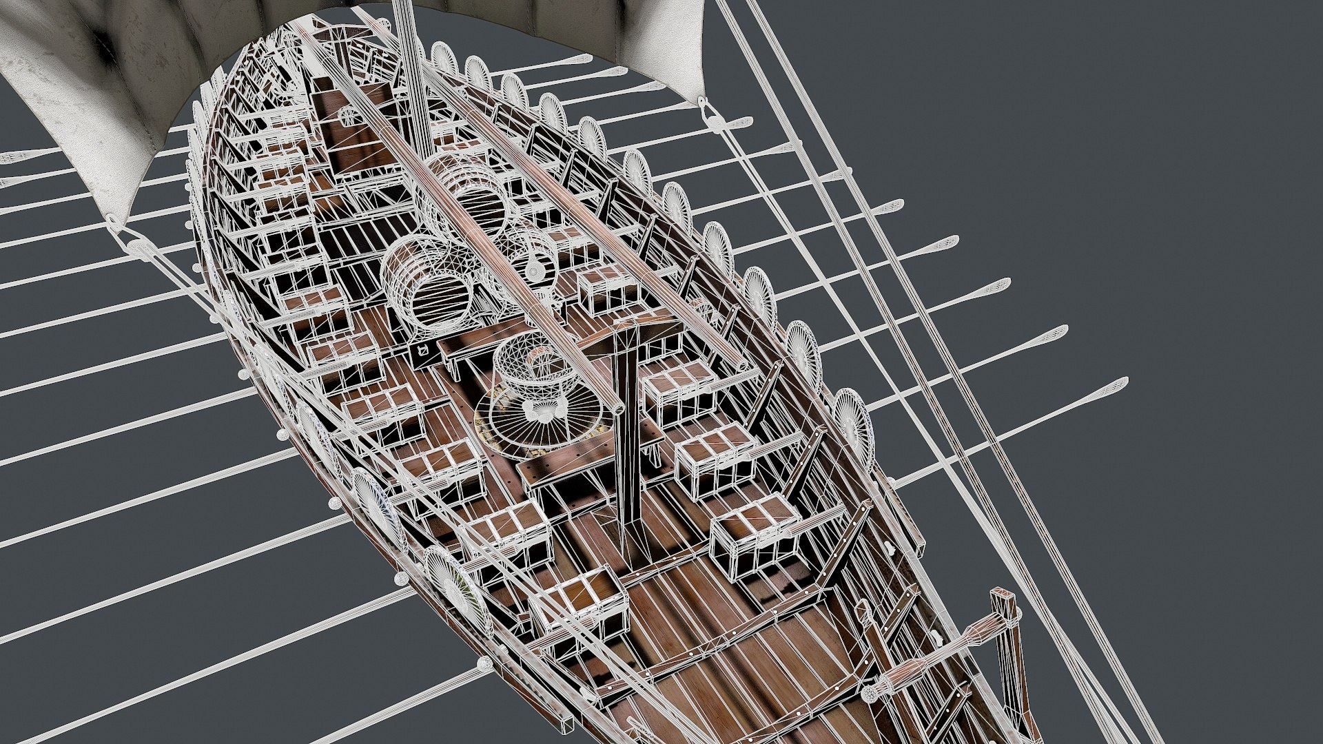 Viking drakkar model - TurboSquid 1670148