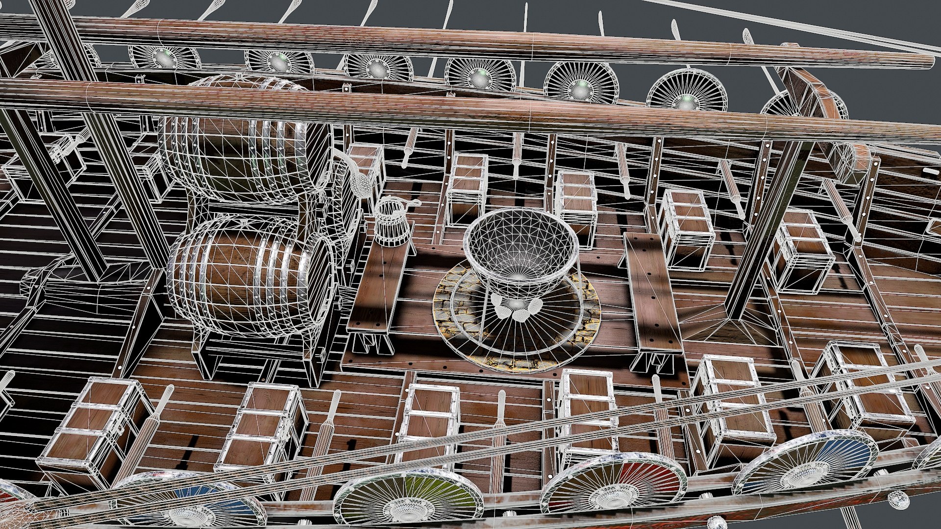 Viking drakkar model - TurboSquid 1670148