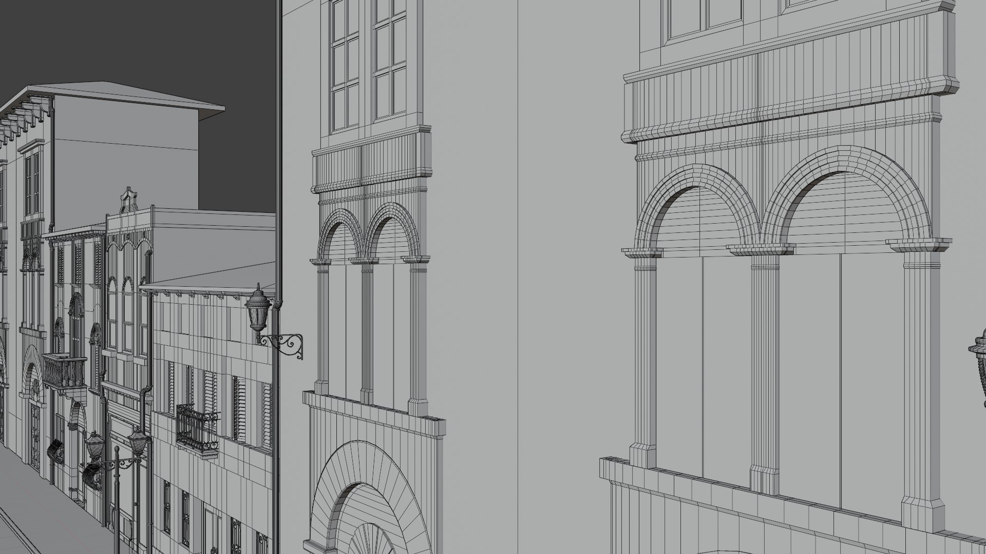 European Street 3d Scene 3D model - TurboSquid 1983650