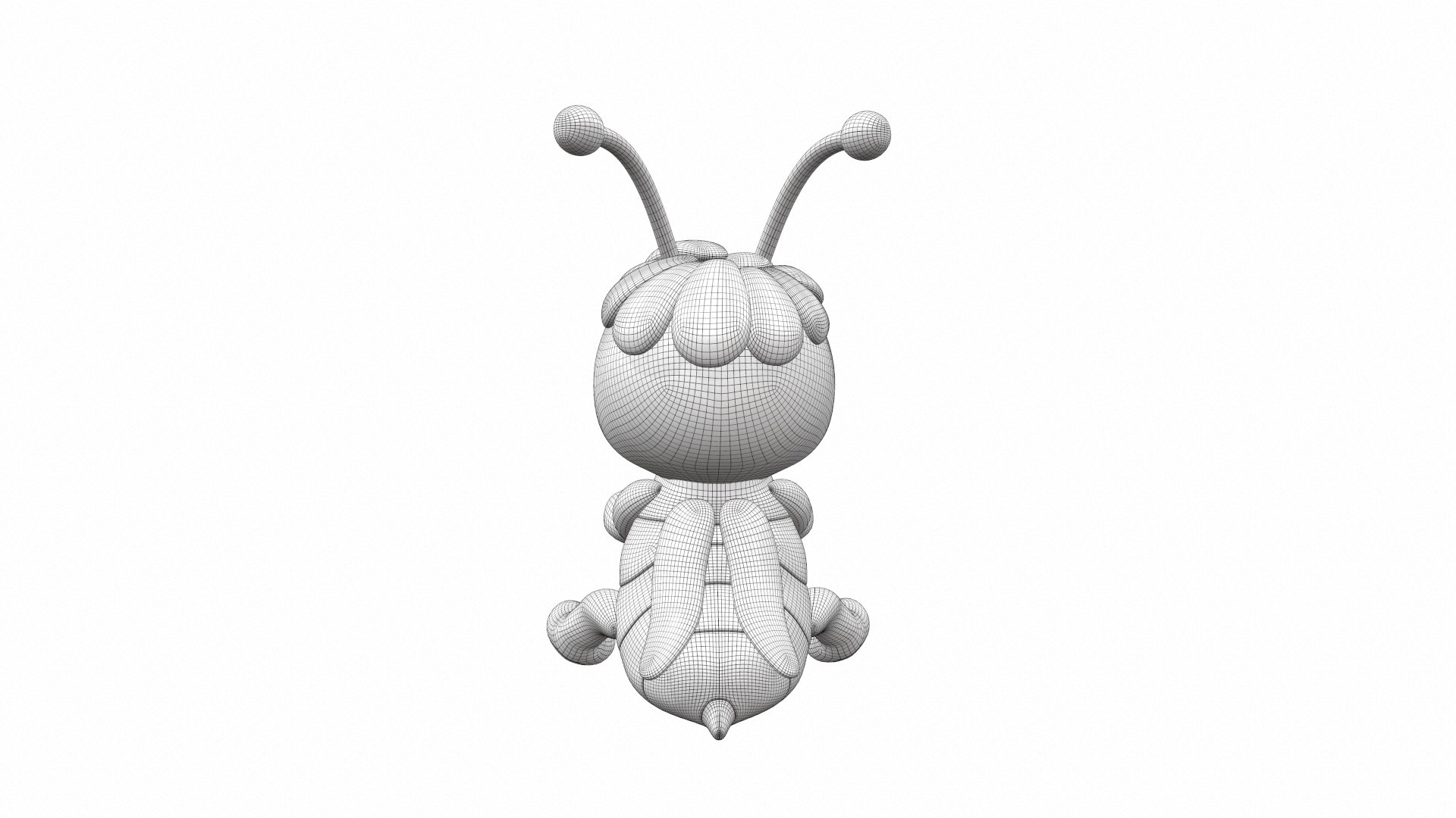 Plush Toy Bee 1 3D Model - TurboSquid 2109524