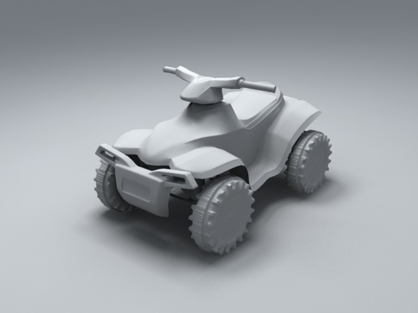 Toy Atv 3d Model